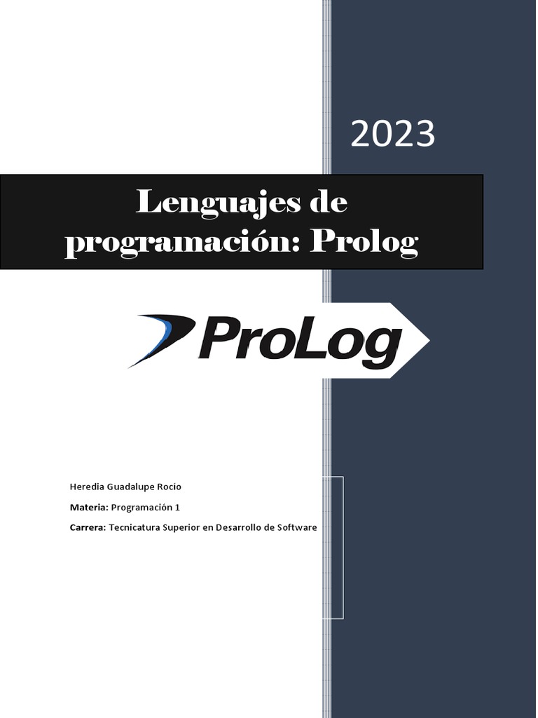 Trabajo Prolog | PDF | Programación | Programa de computadora