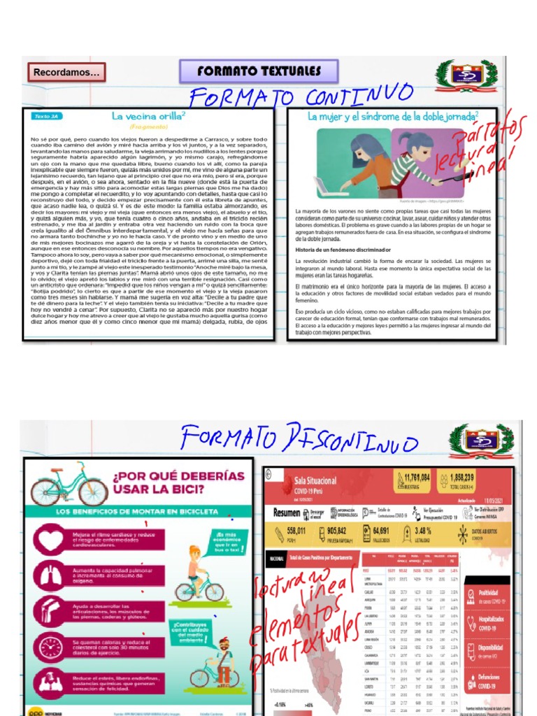 Formatos Mixtos - Textos Instructivos | PDF