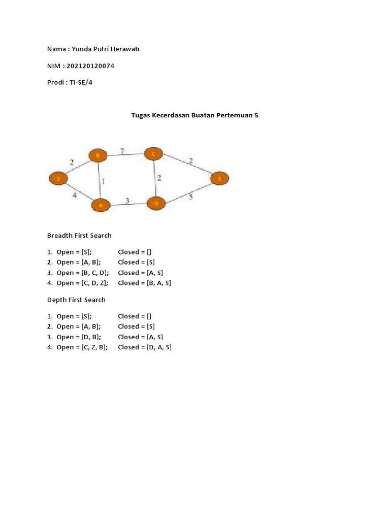 Tugas Kecerdasan Buatan | PDF | Teaching Methods & Materials