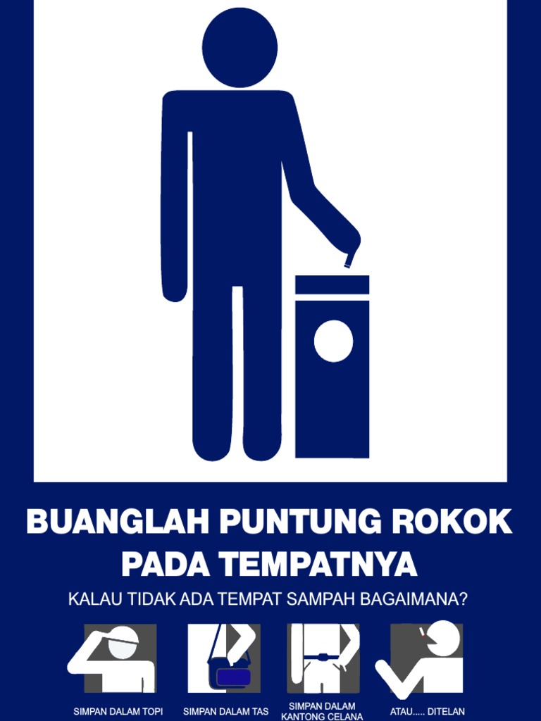 Buang Puntung Rokok dengan Benar | PDF