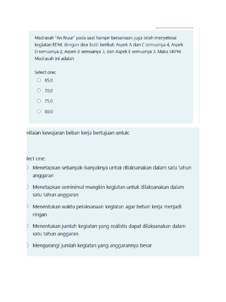 Kumpulan Soal BimTek EDM | PDF