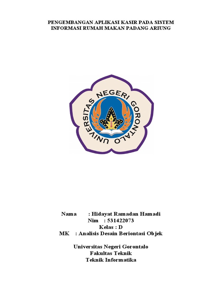 Jurnal ADBO Hidayat Ramadan Hamadi | PDF