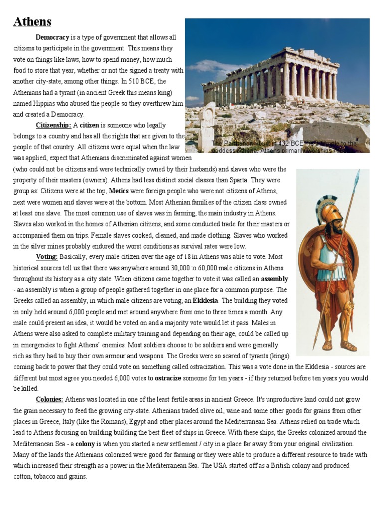 Athens Vs Sparta Download Free Pdf Sparta Citizenship