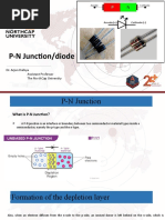Physics Project Class 12 PN Diode and Its Functions | PDF | P–N ...
