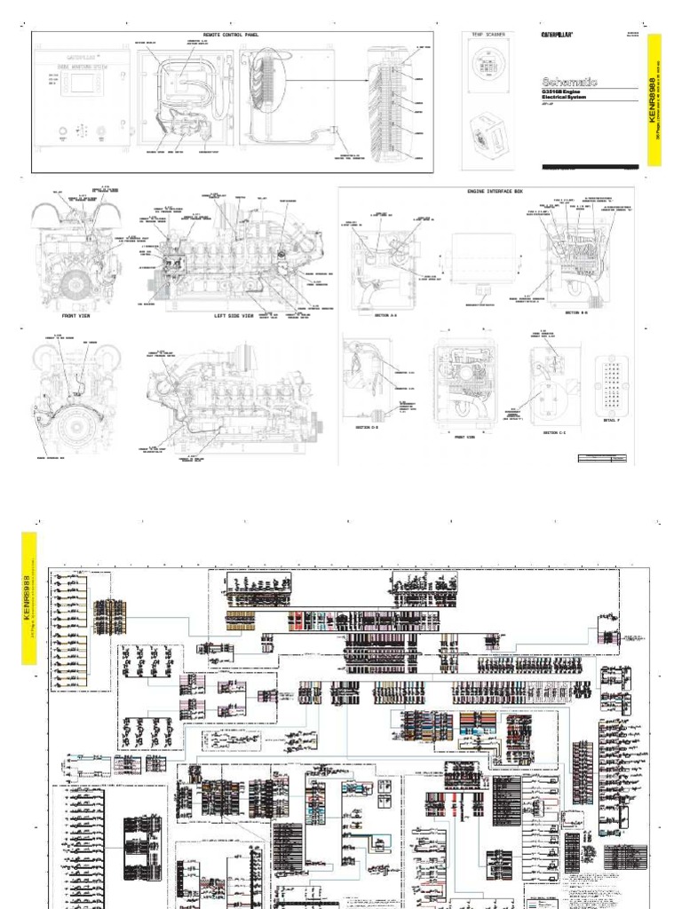 Ilide - Info Caterpillar Gas Engine 3516 Schematic Diagram PR | PDF ...