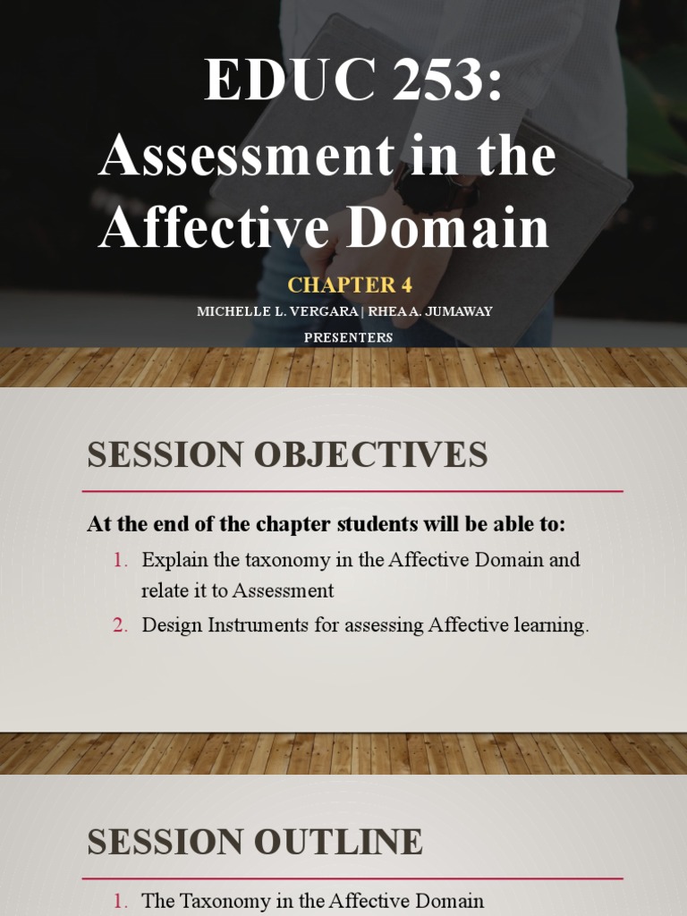 Affective Domain Assessment Strategies | PDF | Attitude (Psychology ...