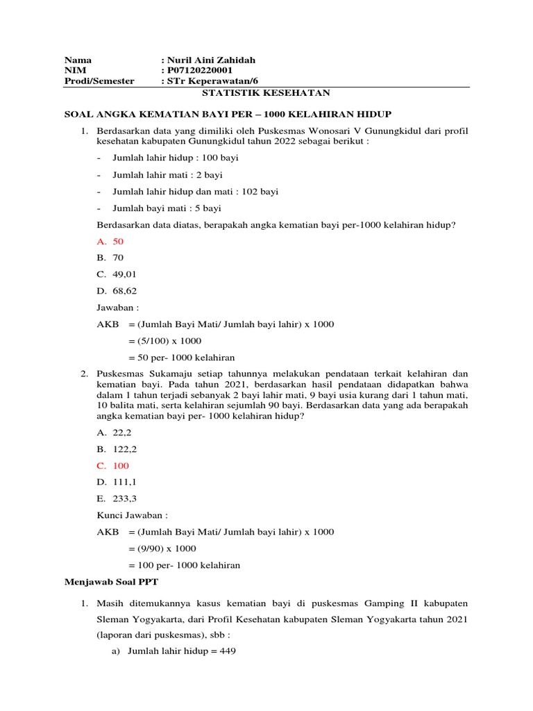 Rekap Soal Bu Atik | PDF