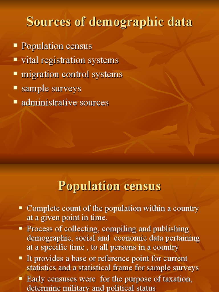 Population Census New | PDF | Census