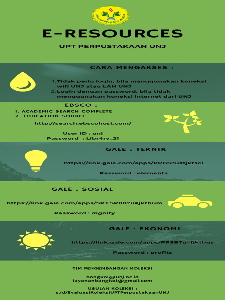 Flyer E-Resources 2020-2021 | PDF