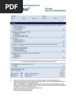 Mini Nutritional Assessment - MNA | PDF | Índice de masa corporal ...