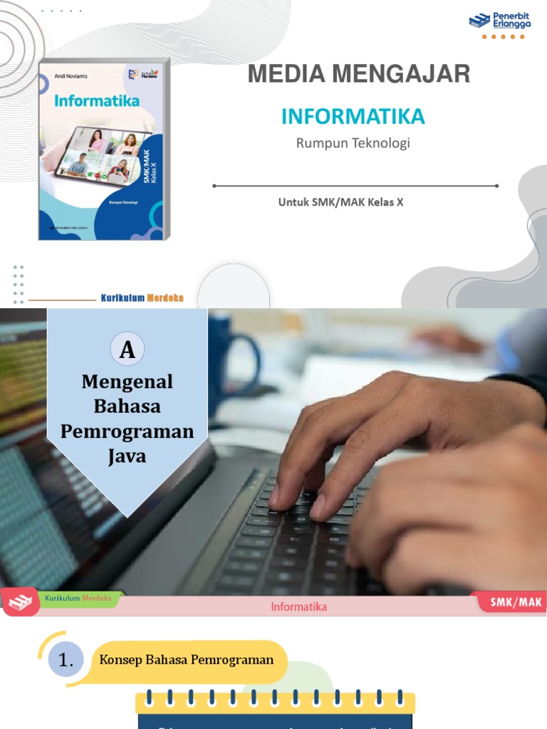 Algoritma dan Pemrograman Java untuk SMK | PDF