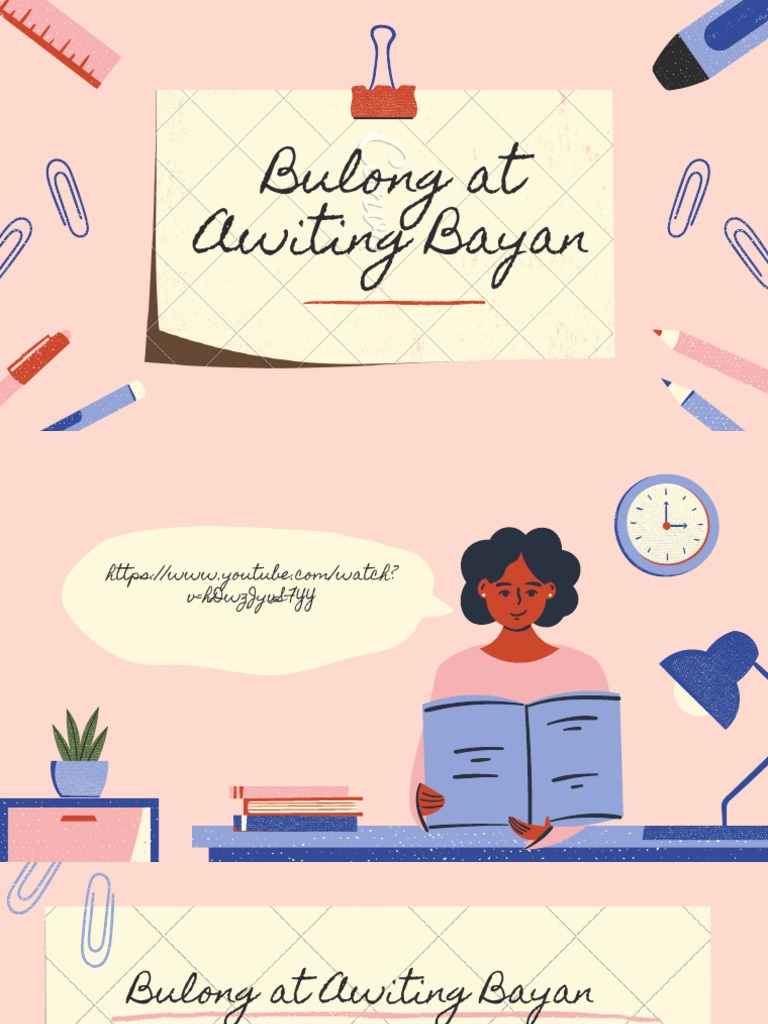 Bulong at Awiting Bayan | PDF