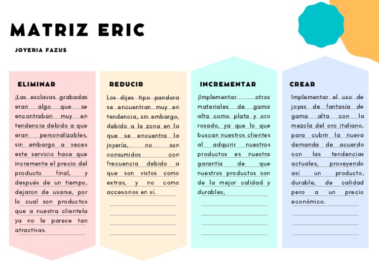 Matriz Eric | PDF