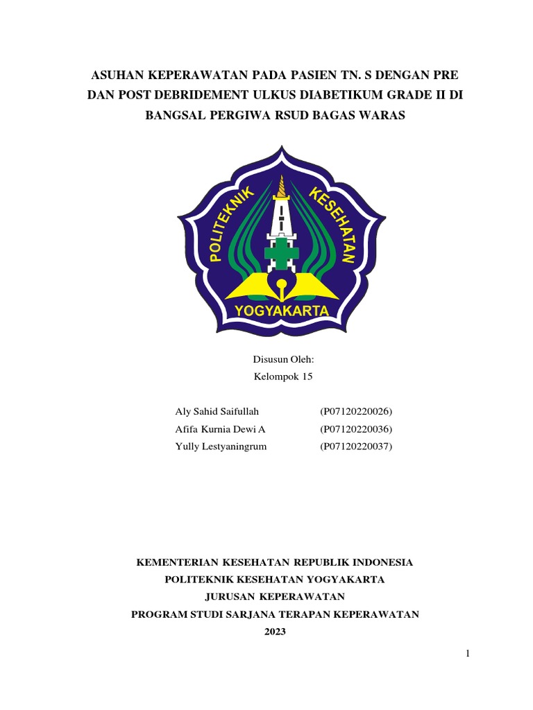 Asuhan Keperawatan Ulkus Diabetikum Grade II | PDF