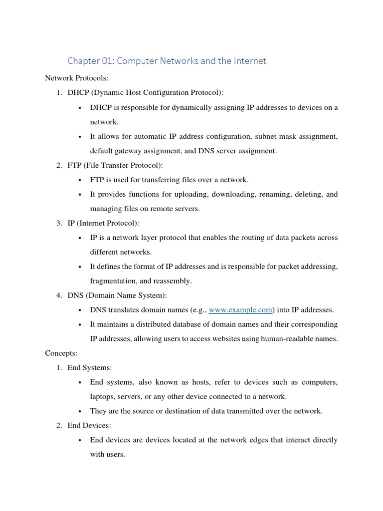 Finalcomputer Networks 1 | PDF | Osi Model | Computer Network
