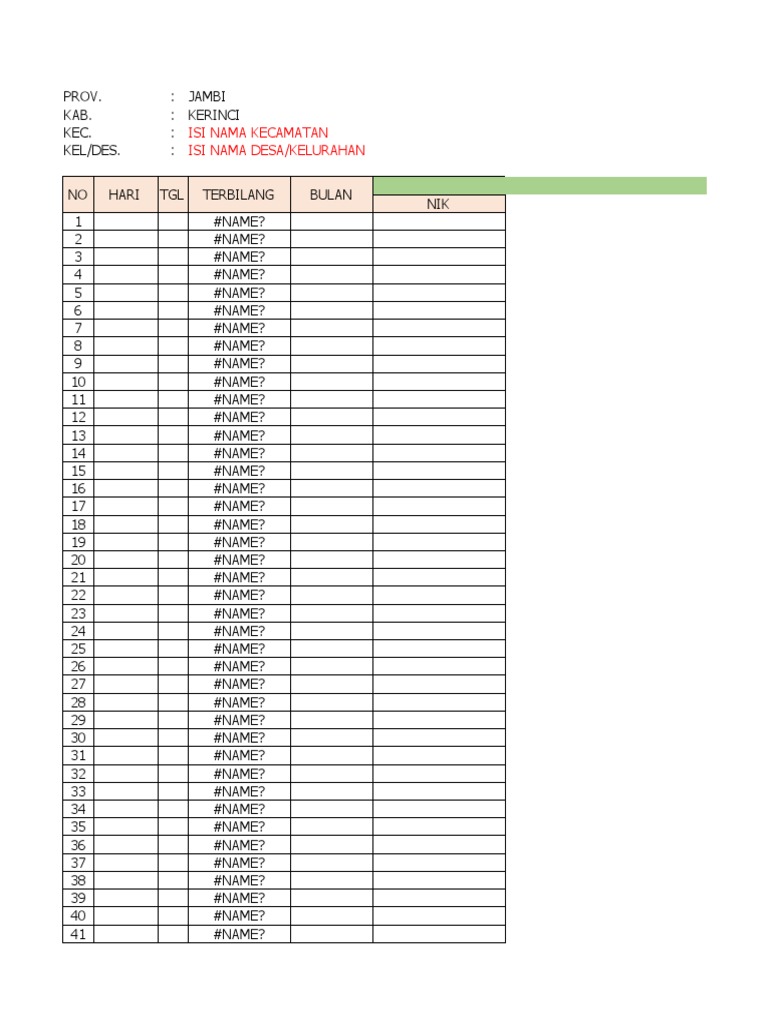 Form A-Tanggapan Dps Pps | PDF