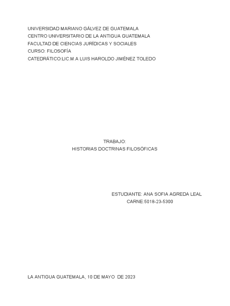 Historia de las doctrinas filosóficas | PDF | Existencialismo ...