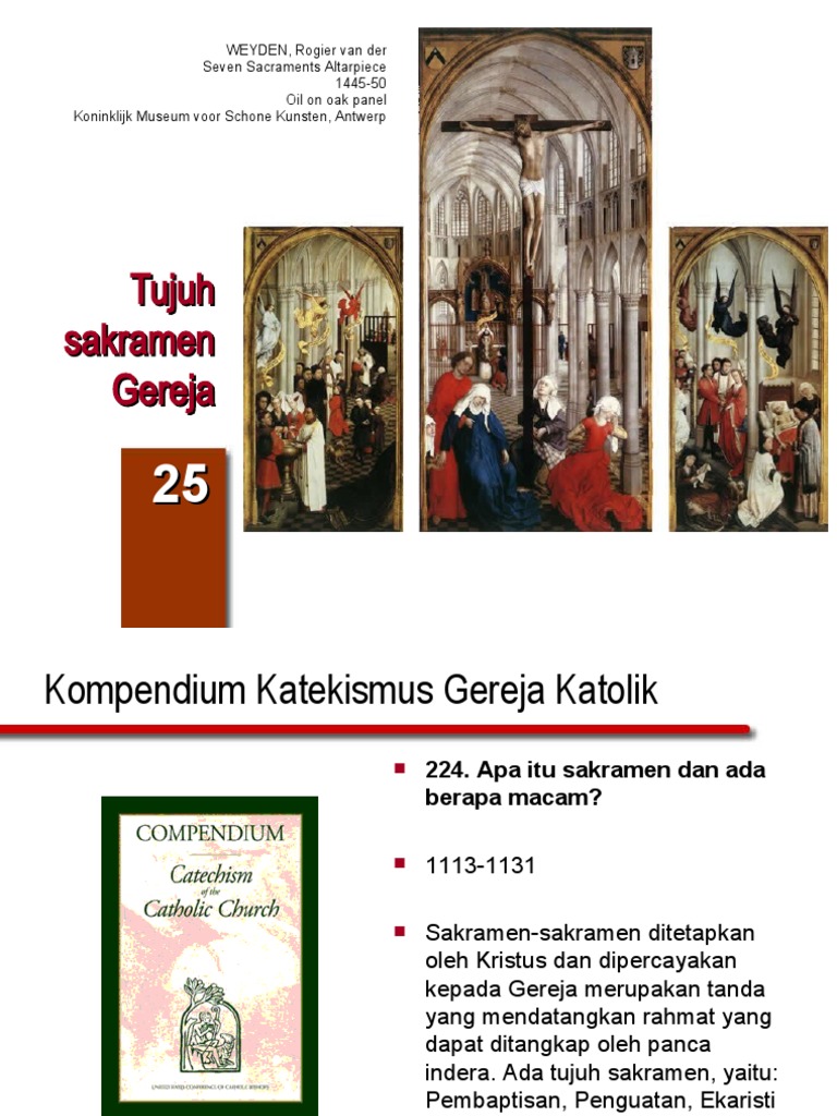 Kompendium 25 Tujuh Sakramen | PDF