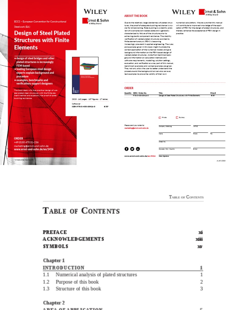 Steel Plated Structures: FEM Design Guide | PDF | Finite Element Method ...