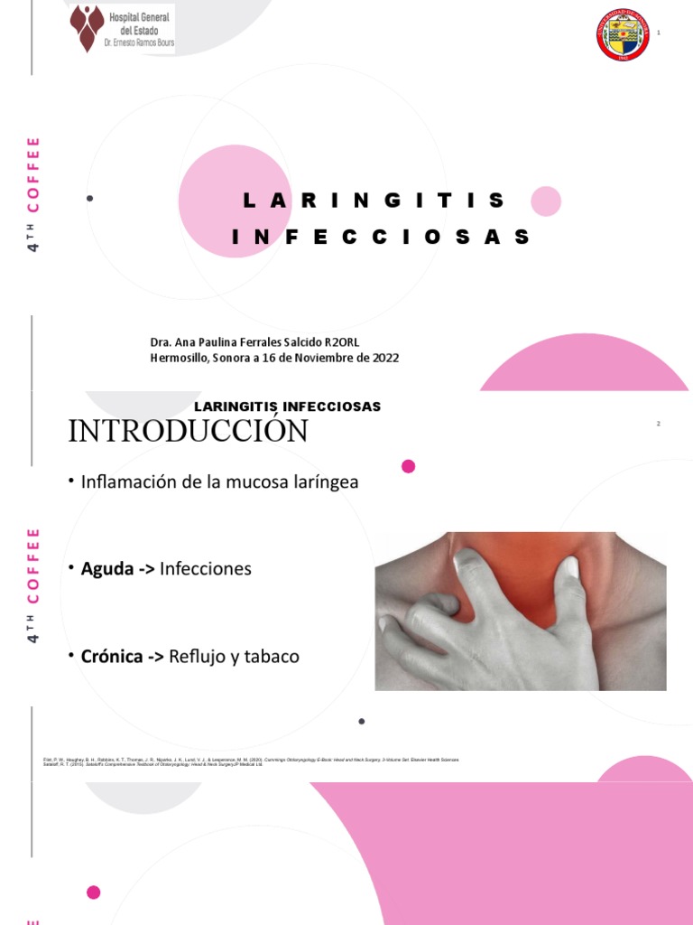Laringitis Infecciosas | PDF | Especialidades Medicas | Neumología