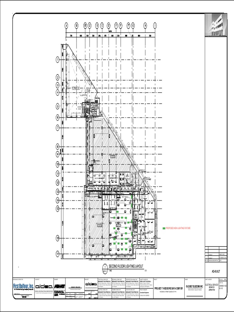Proposed New Lighting Fixture Layout DC1 | PDF | Makati