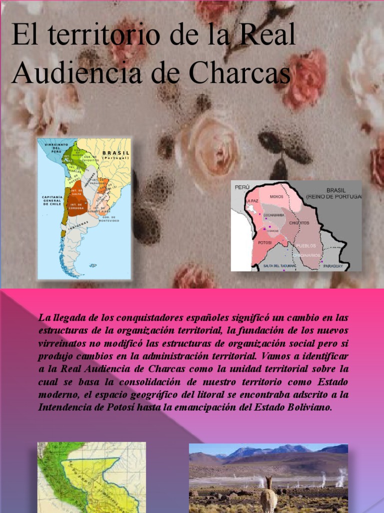 Mapa de la Real Audiencia de Charcas | PDF | América del Sur