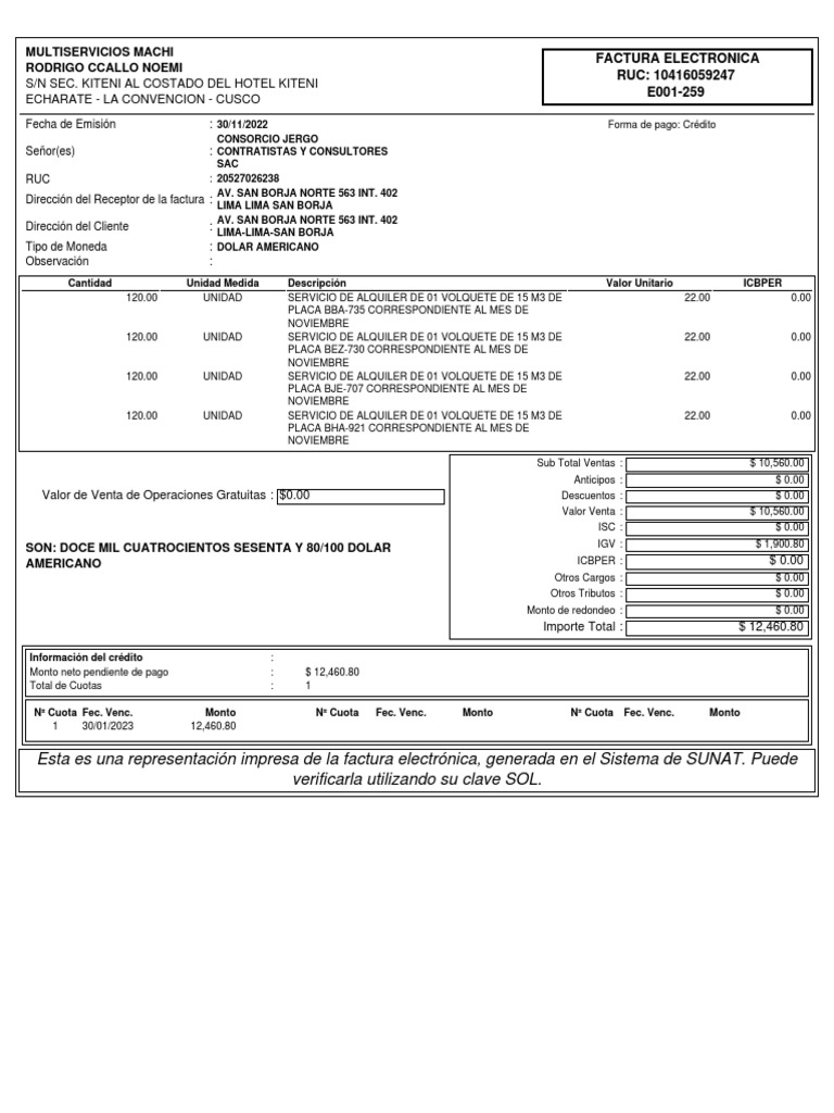 PDF Doc E001 25910416059247 | PDF | Dinero | Pagos