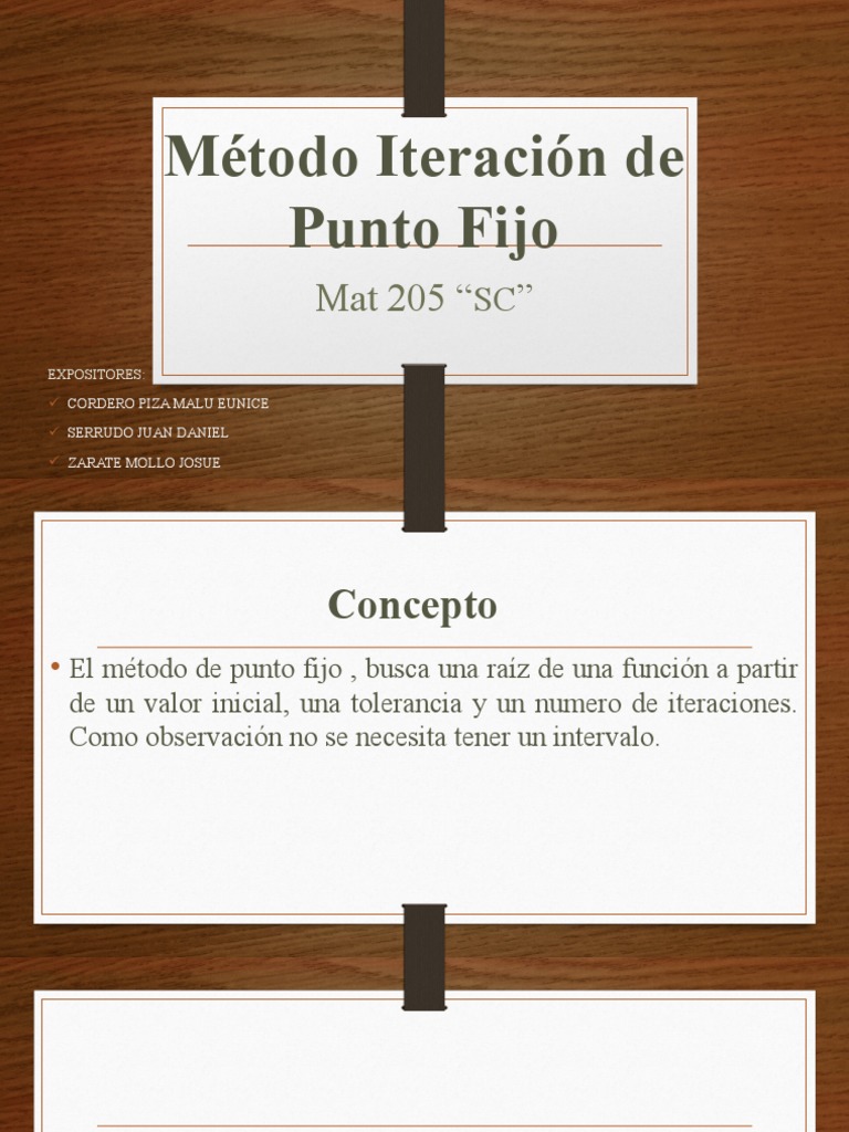 22222método Del Punto Fijo-1 | PDF | Iteración | Algoritmos