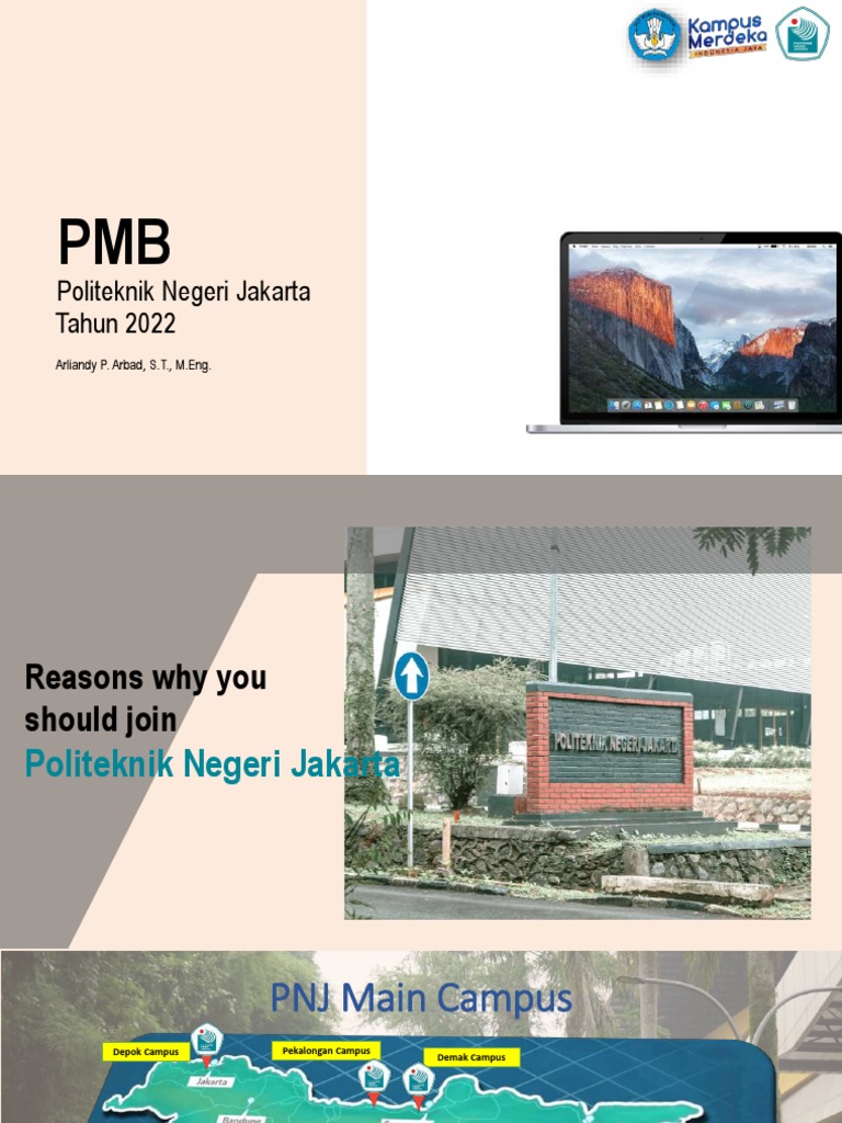 Materi Sosialisasi PMB PNJ 2022 | PDF
