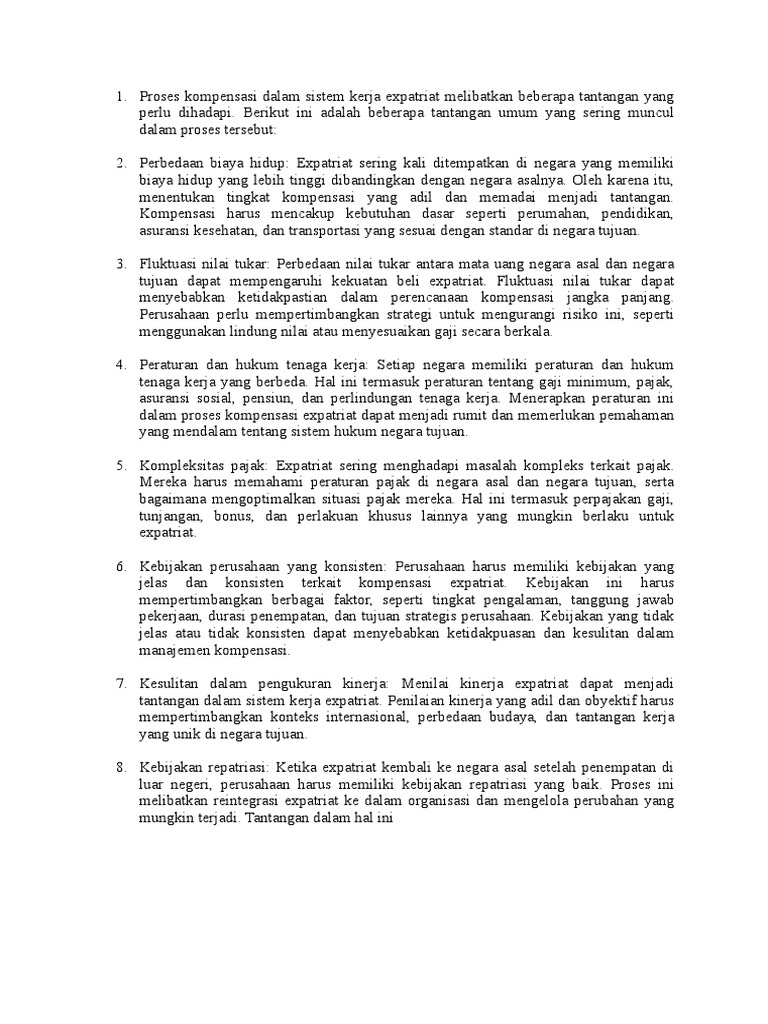 Tugas MSDM Global KLP 4 | PDF