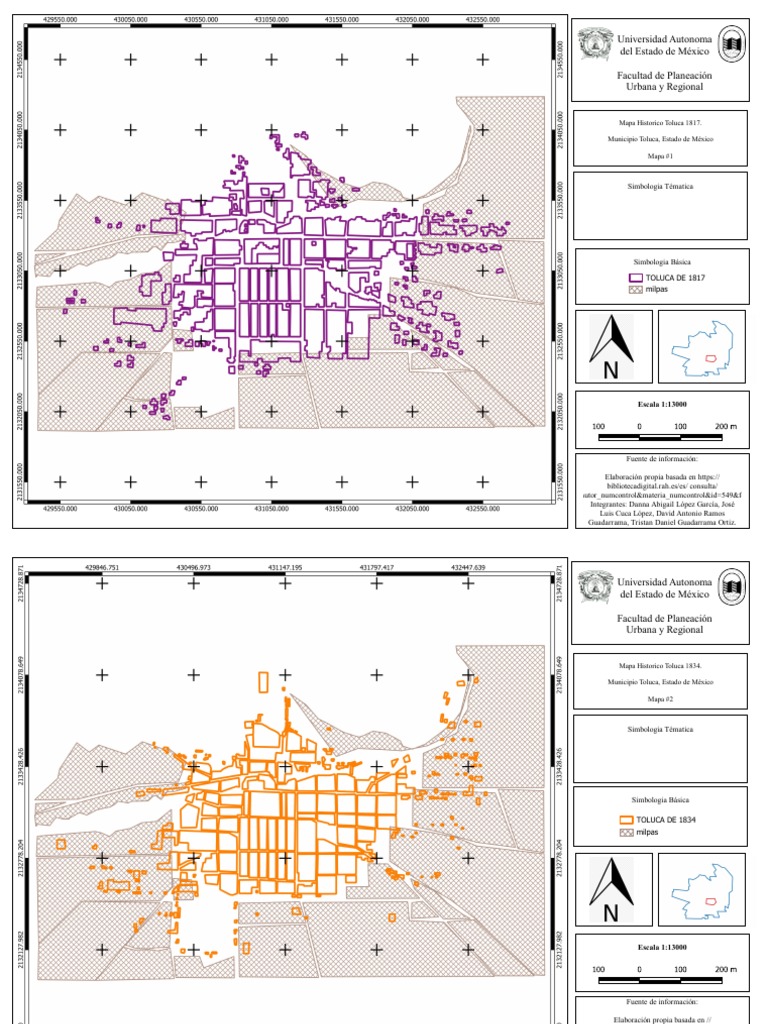 Mapas de Toluca y Su Crecimiento Urbano | PDF