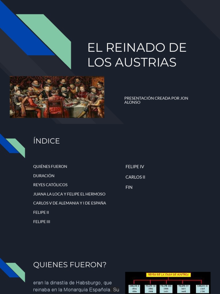 El Reinado de Los Austrias | PDF | Monarquía | Regalías