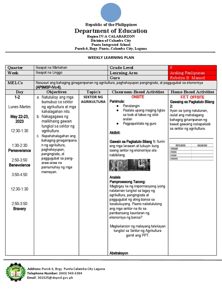 WLP Q4 W4 AP9 M.-Abadiano | PDF