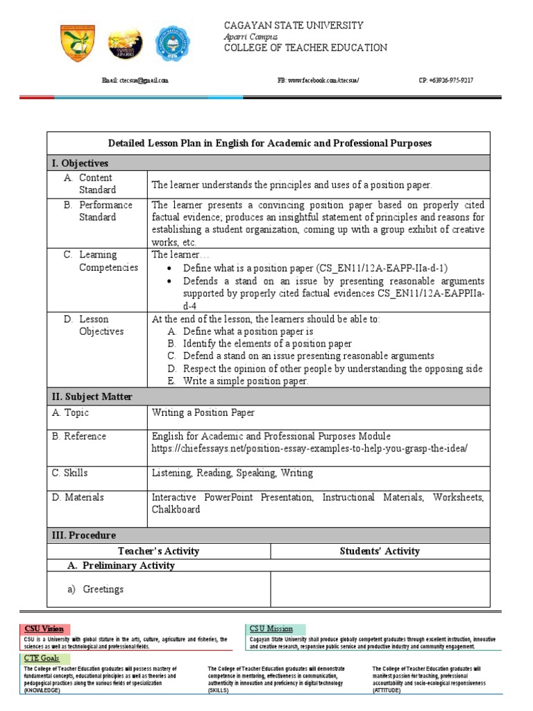 DLP IN EAPP With Notes | Download Free PDF | Teacher Education | Pedagogy