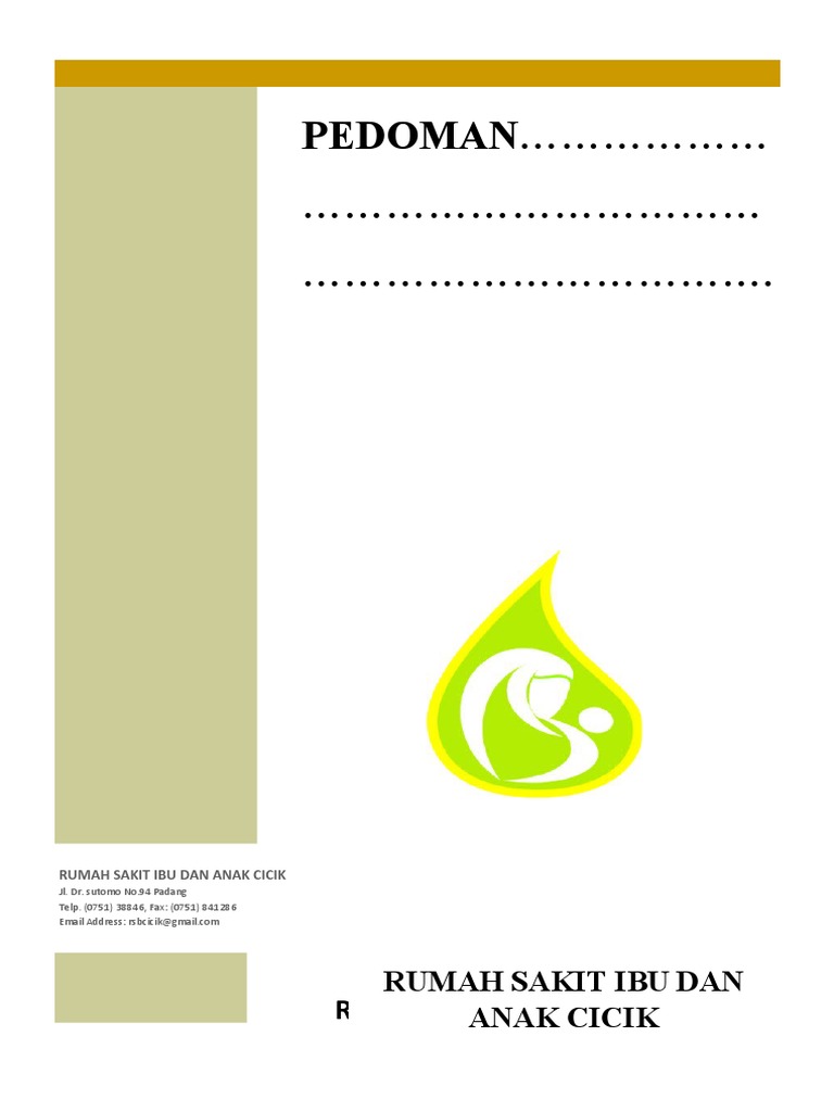 Format - Pedoman Pelayanan Unit | PDF