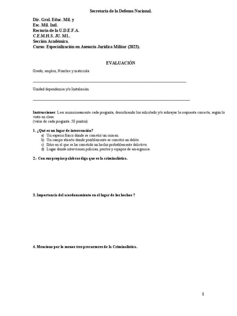 EXAMEN | PDF