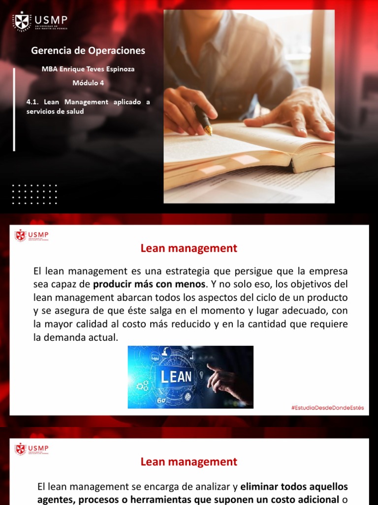 Sesion 04 GO-7 | PDF | Lean Manufacturing | Six Sigma