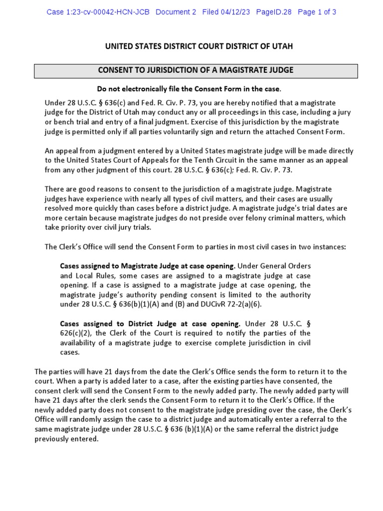 Brunson Case Gov - Uscourts.utd.139026.2.0 | PDF | United States ...