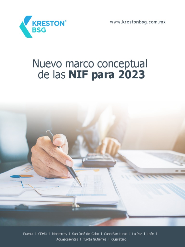 BOLETÍN NIF-2023 Kreston | PDF | Estado financiero | Valoración (Finanzas)