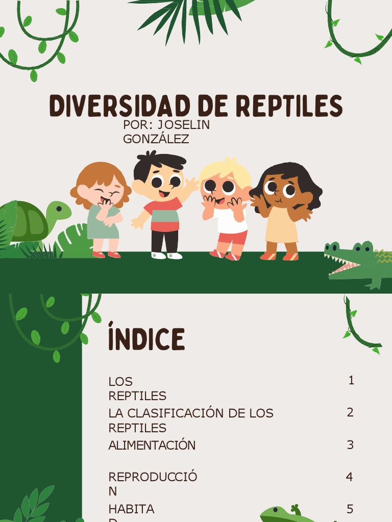 Sobre Los Reptiles | PDF | Reptil | Tortuga