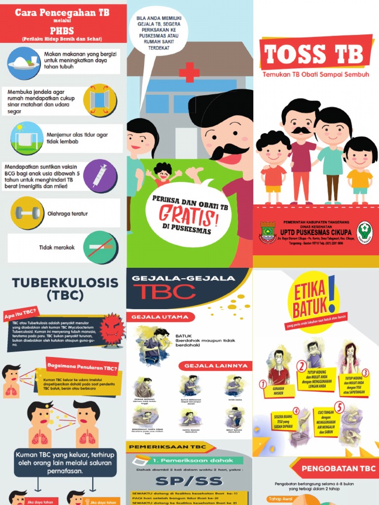 19 - Leaflet TB Paru New | PDF