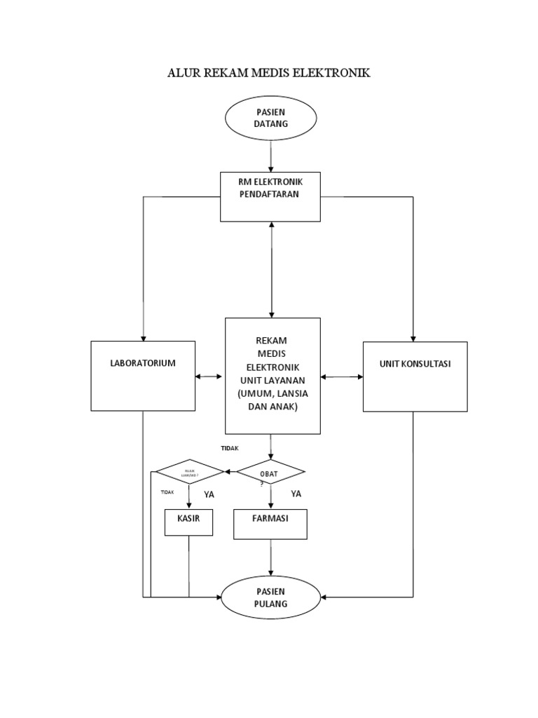 Alur Rekam Medis Elektronikk | PDF