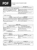 Bảng Các Động Từ Đi Kèm V-Ing, To-V: V + Ving V+Tov V + Somebody + Tov V + (Sb) + V Nguyên Mẫu | PDF