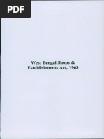 The Karnataka Shops and Commercial Establishments Act 1961 | PDF | Employment | Overtime