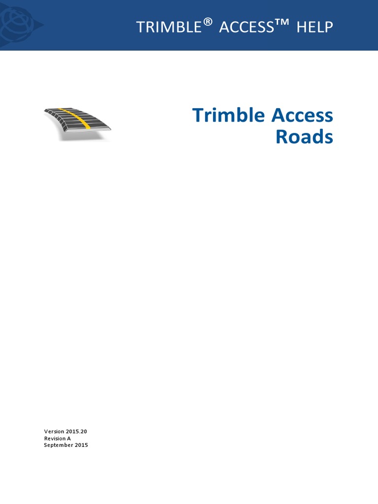 Trimble Roads | PDF