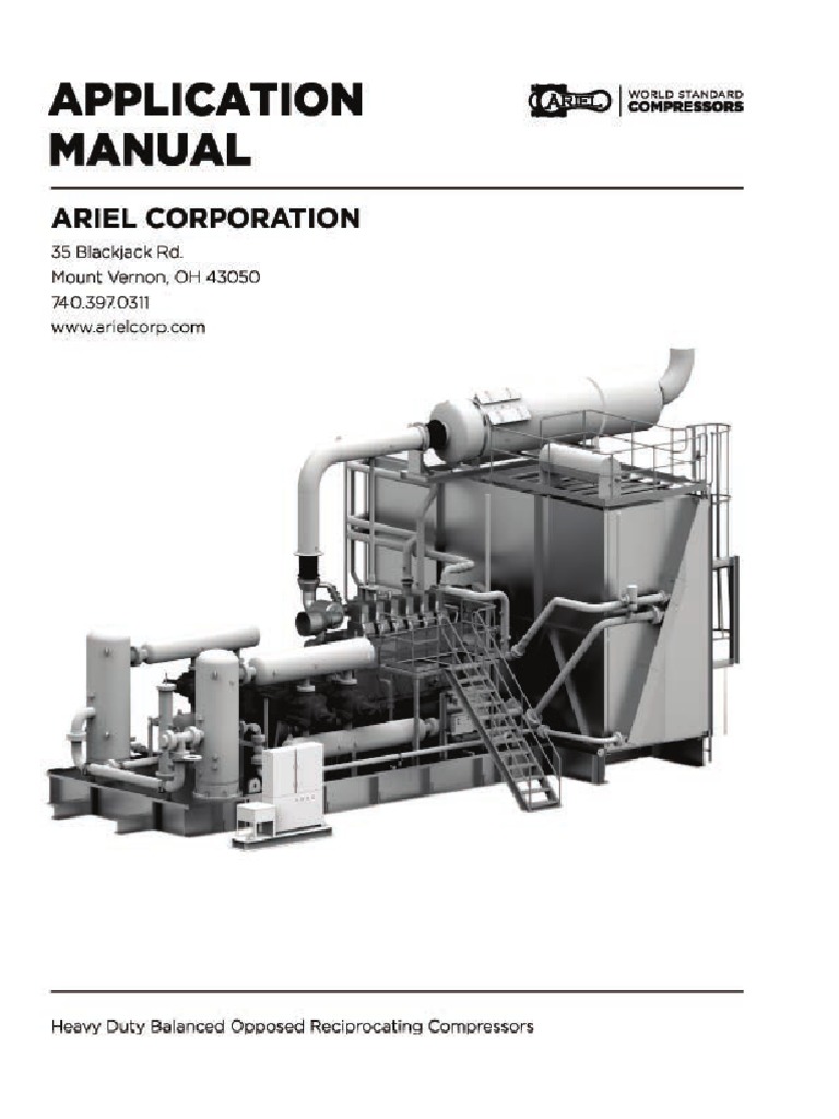 Ariel Application Manual | PDF | Mechanical Engineering | Gases
