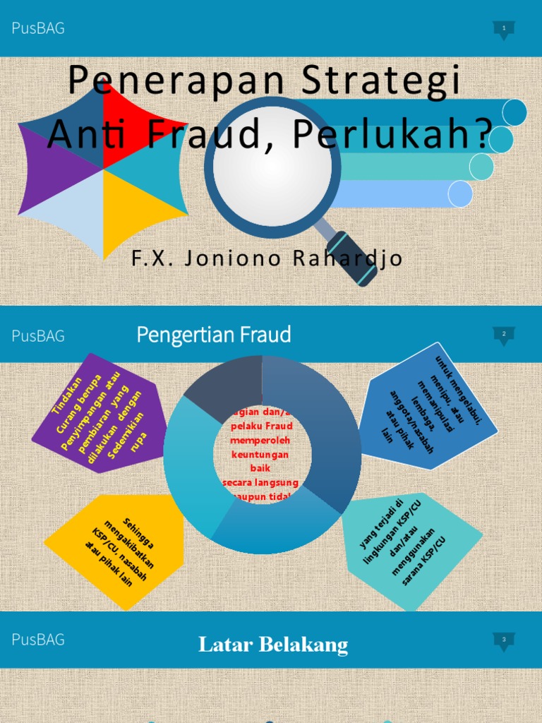 Materi Lokakarya Pendidikan Anti Fraud | PDF Materi Lokakarya Pendidikan Anti Fraud | PDF