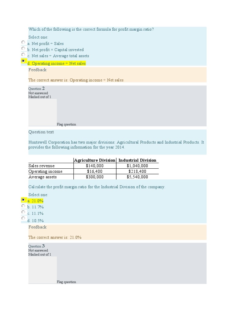 Acct500 Mock Final Exam Questions | PDF | Internal Rate Of Return | Bad ... Acct500 Mock Final Exam Questions | PDF | Internal Rate Of Return | Bad ...