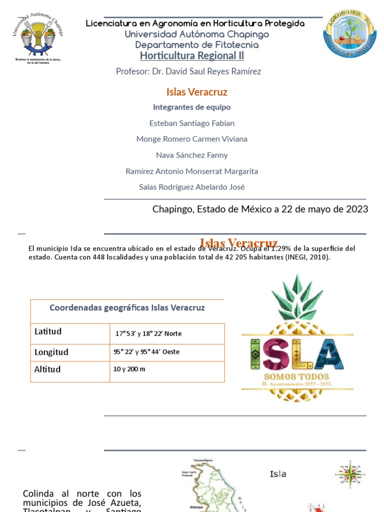 Isla Veracruz | PDF | Ciencias de la Tierra | Geografía Física