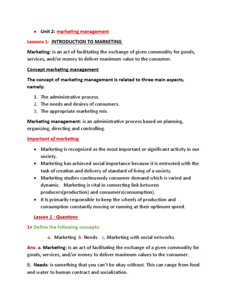 Business Unit2 | PDF | Marketing | Consumer Behaviour